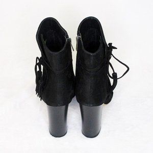 Sam Edelman | Shoes | Sam Edelman Winnie Black Suede Floral Embroidered ...
